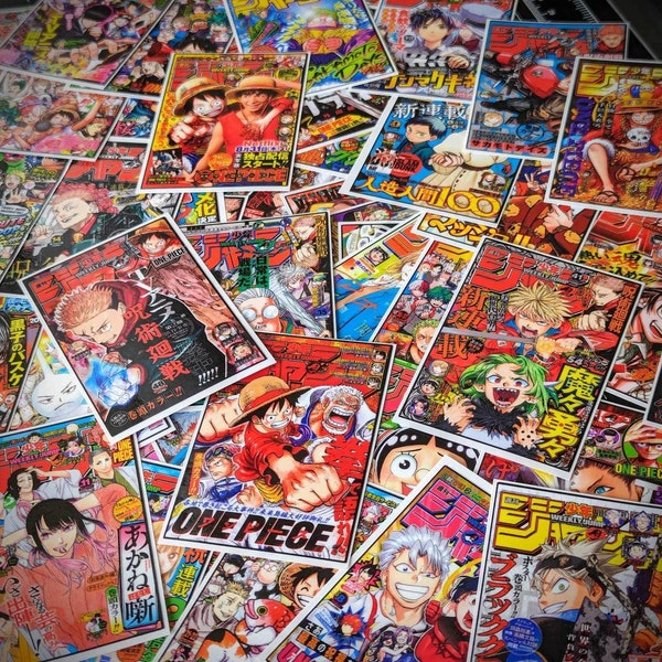 Anime Sticker Pack - Etsy