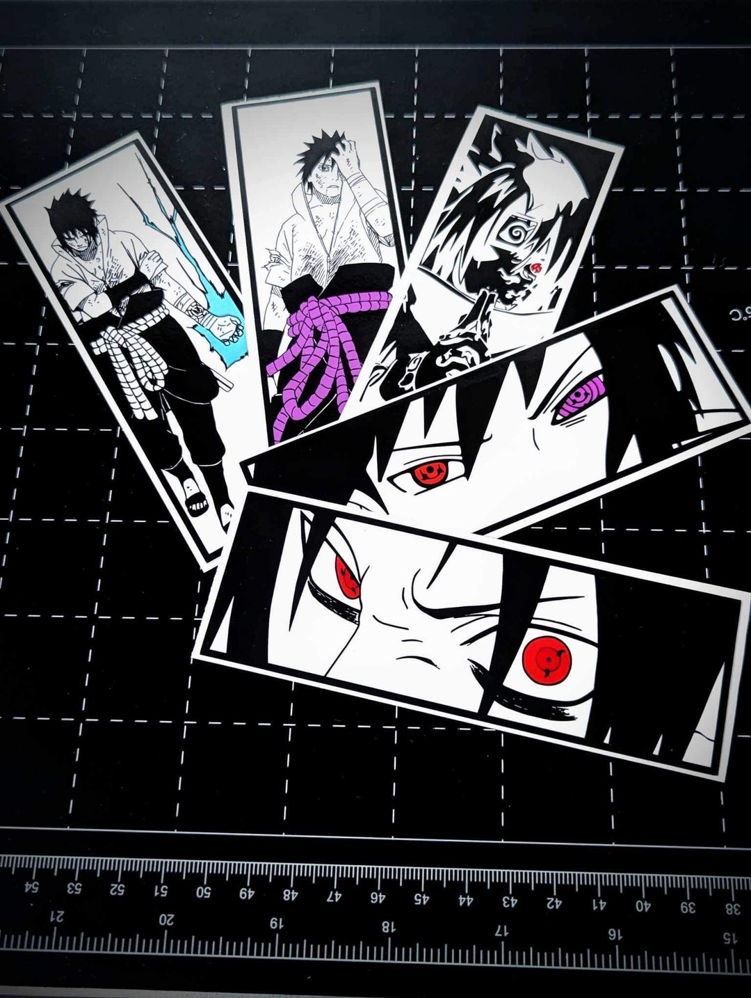 Ninja Heroes Panel-shaped Vinyl Sticker Anime & Manga-inspired Decal ...