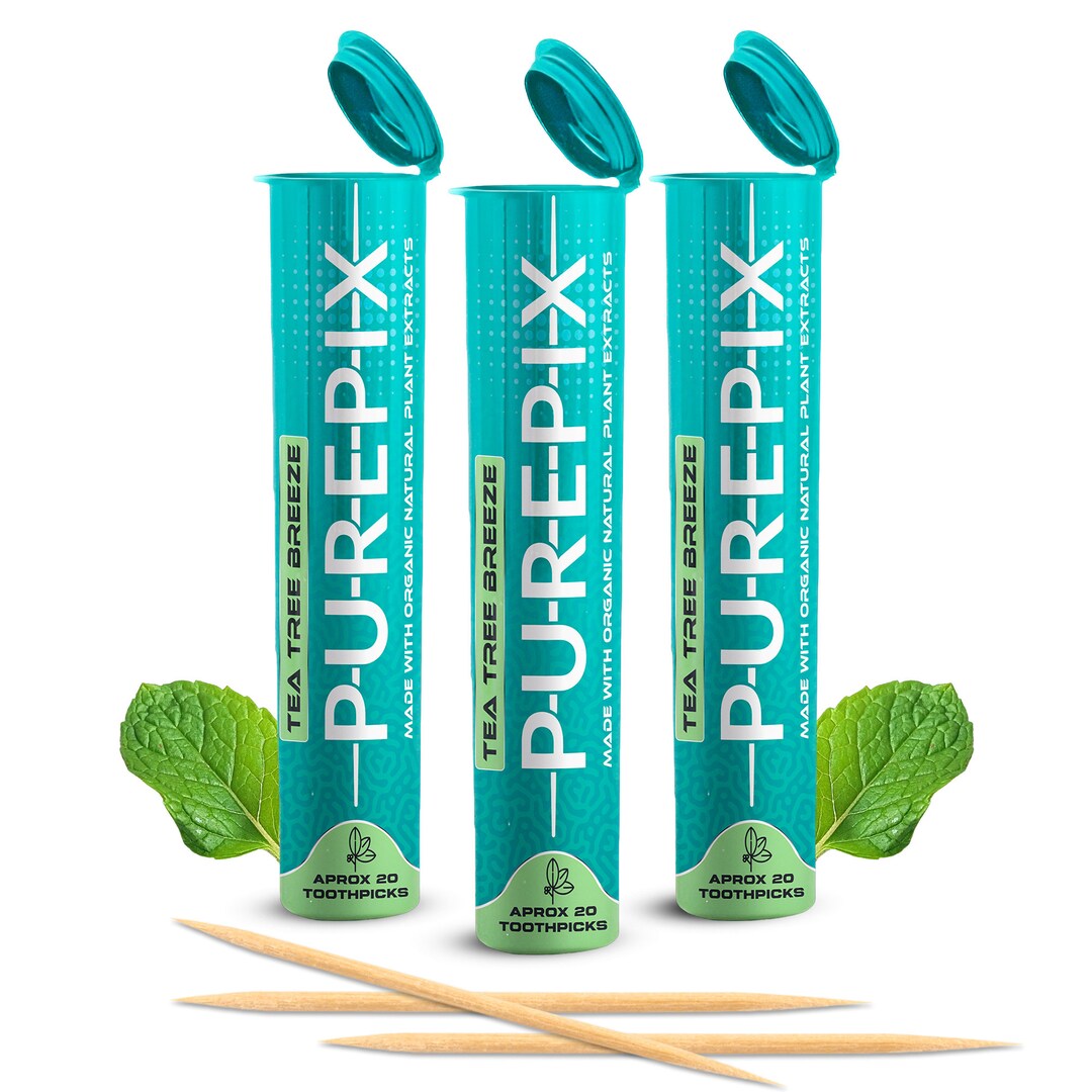 Purepix Flavored Toothpicks Infused to the Core Extra Thick & Long ...