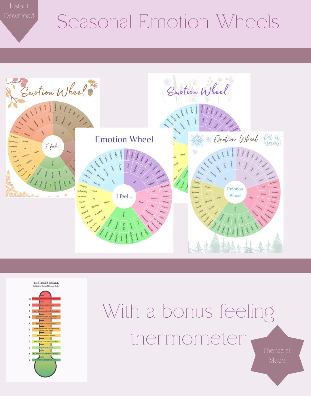 Seasonal Emotion Wheels for Personal Development and to Increase ...