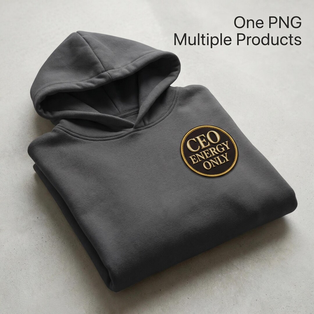 CEO Energy Faux Patch PNG | Embroidered Style (digital Download) - Etsy