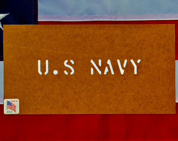 US Navy First Class Petty Officer Stencil Template Reusable Multiple ...