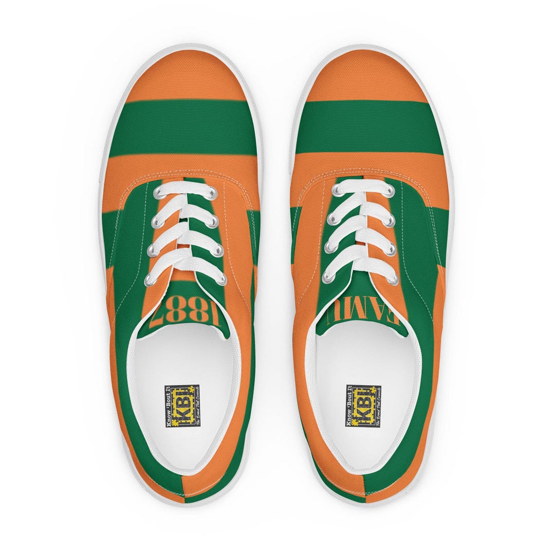 FAMU Rattlers Women’s Lace-up Canvas Shoes - Etsy
