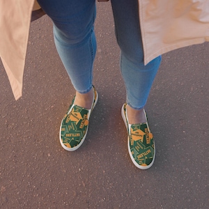 FAMU Rattlers Print Women’s Slip-on Canvas Shoes - Etsy