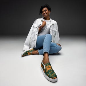 FAMU Rattlers Print Women’s Slip-on Canvas Shoes - Etsy