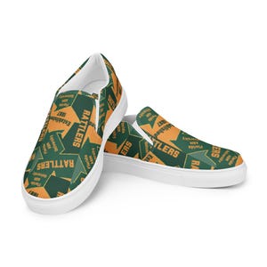 FAMU Rattlers Print Women’s Slip-on Canvas Shoes - Etsy