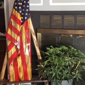 Hand Crafted Solid Wood Flags - Etsy