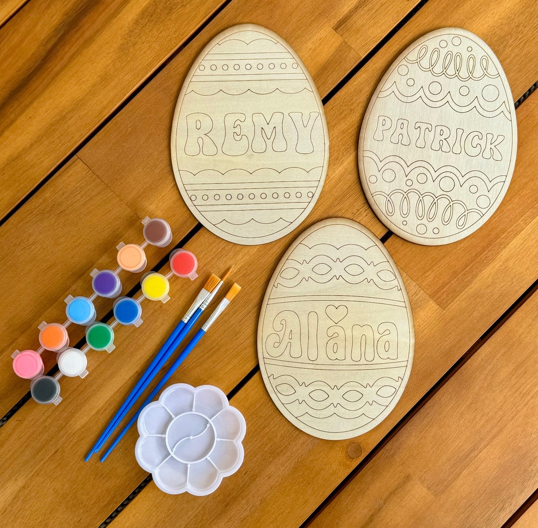 Personalized Name Paint Kit, DIY Paint Kit, Easter Basket Stuffer ...