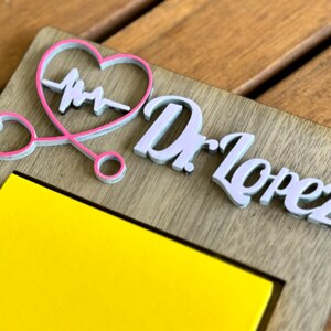 Personalized Sticky Note Holder for Nurse or Doctor, Nurse or Doctor ...