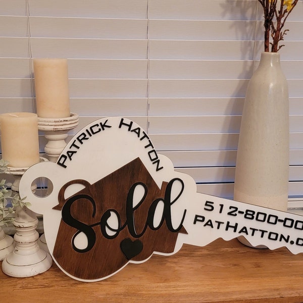 Custom Real Estate Closed Sign - Etsy