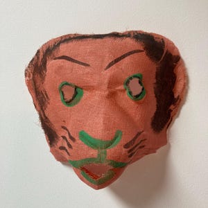 Vintage 1930’s Halloween Monkey Mask - Etsy