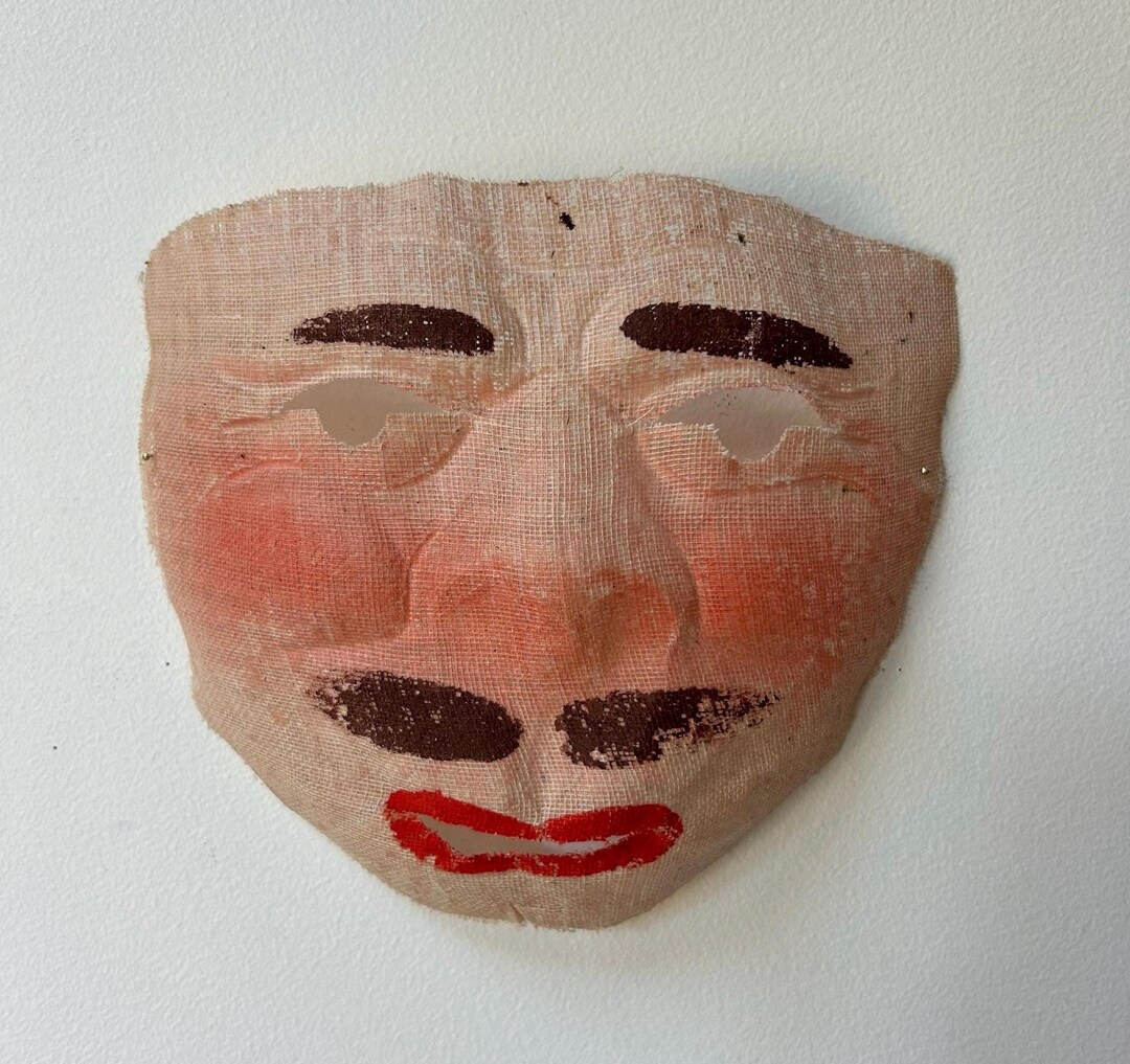 Vintage 1940’s Kid’s Halloween Gauze Mask - Etsy