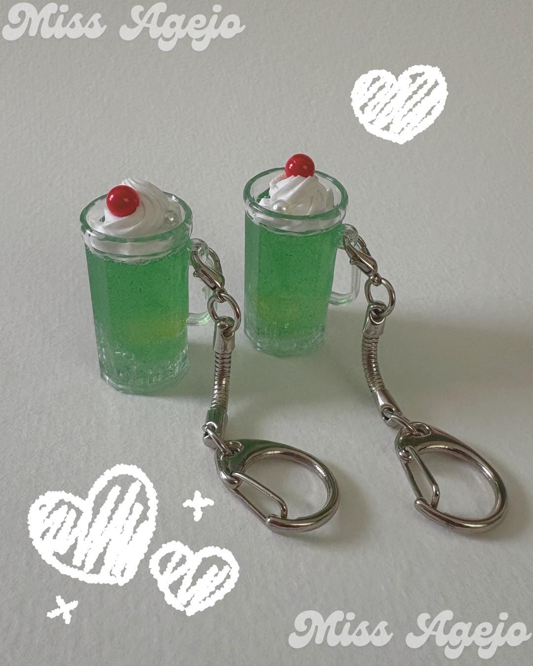 Melon Soda Charm | Junimocore - Etsy