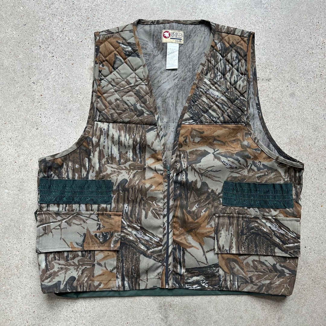 Vintage Sports Afield Realtree Camo Hunting Vest - Etsy