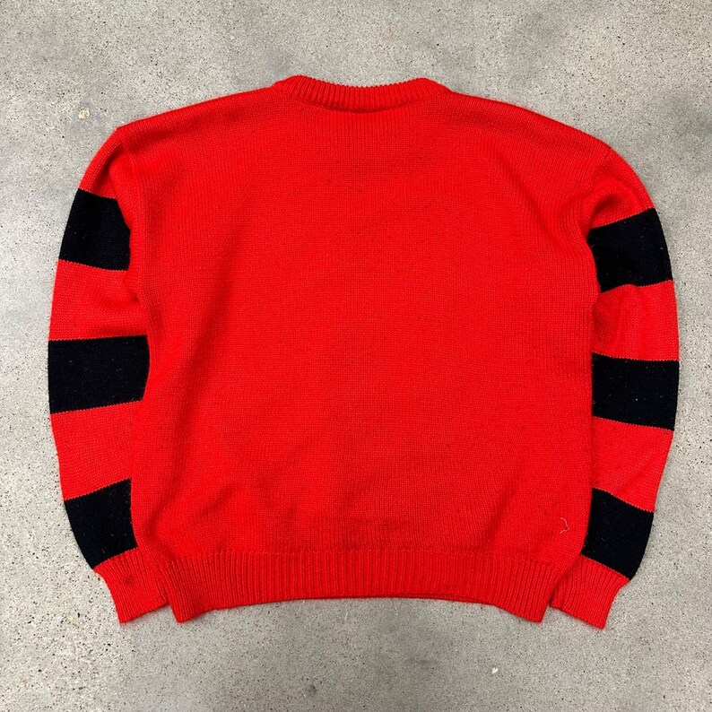 Vintage Mickey Mouse Number Nine Style Knit Sweater - Etsy