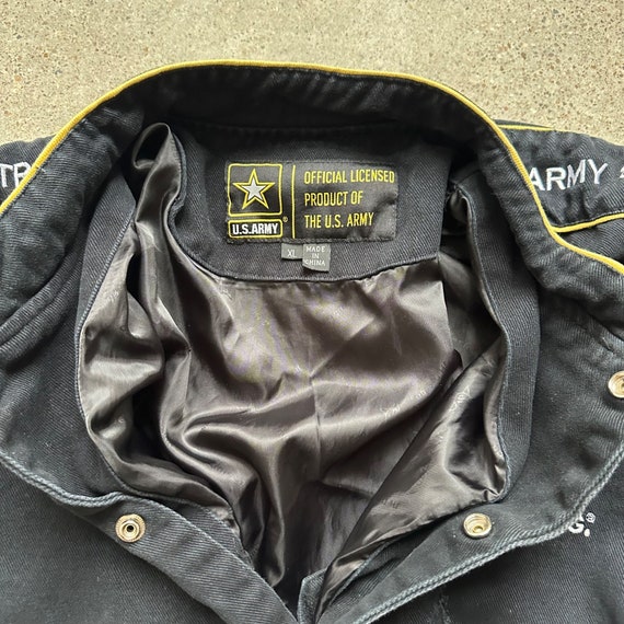 Vintage Jeff Hamilton US Army Distressed NASCAR Jacket - Gem