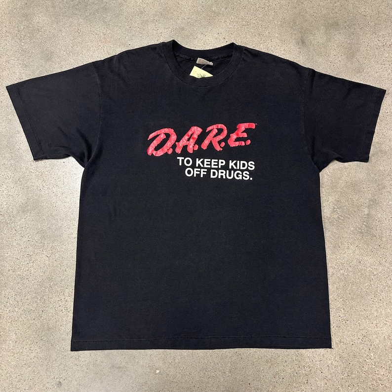 Vintage 80s/90s D.A.R.E to Keep Kids off Drugs Shirt - Etsy