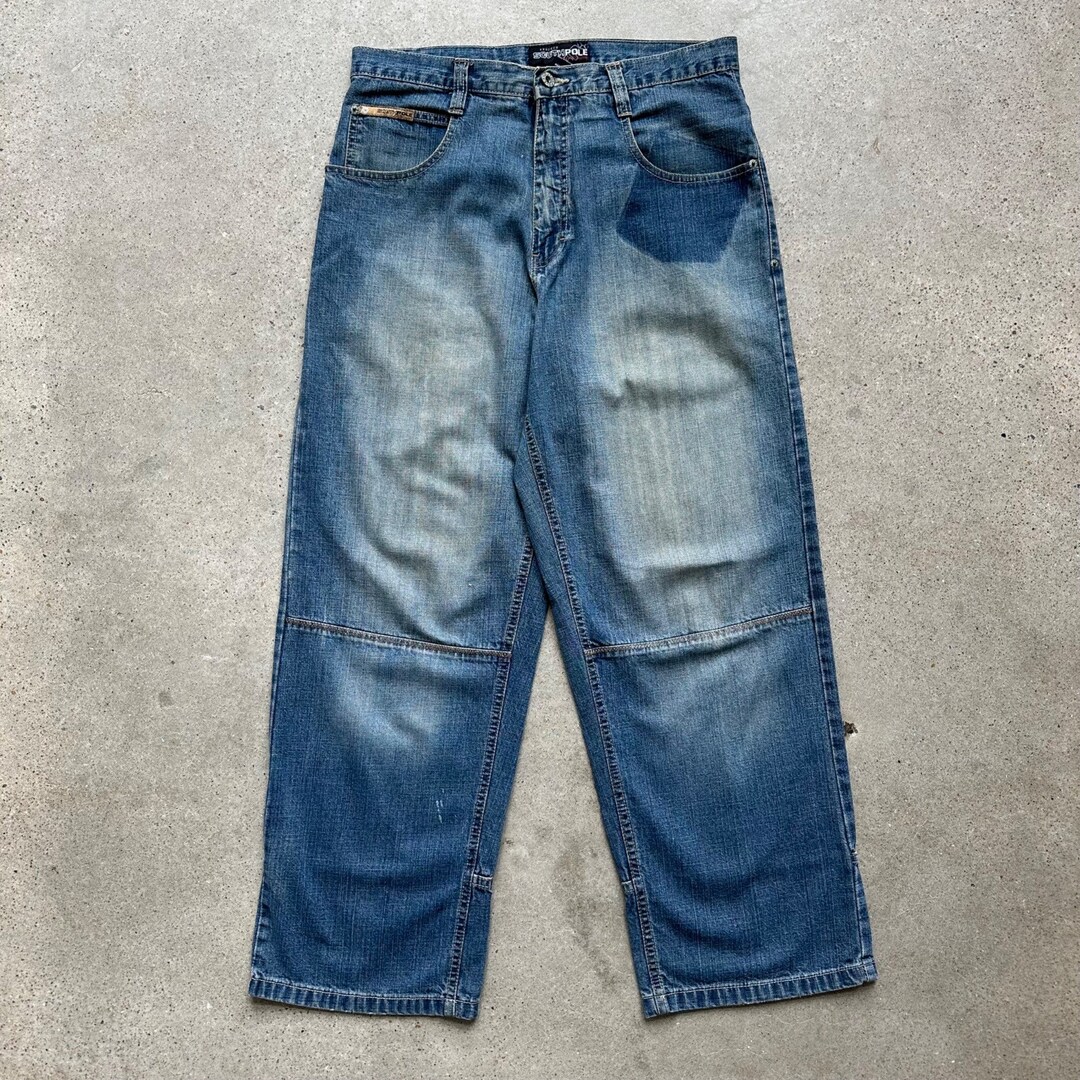 Vintage Y2K Southpole Authentic Collection Unique Baggy Jeans - Etsy