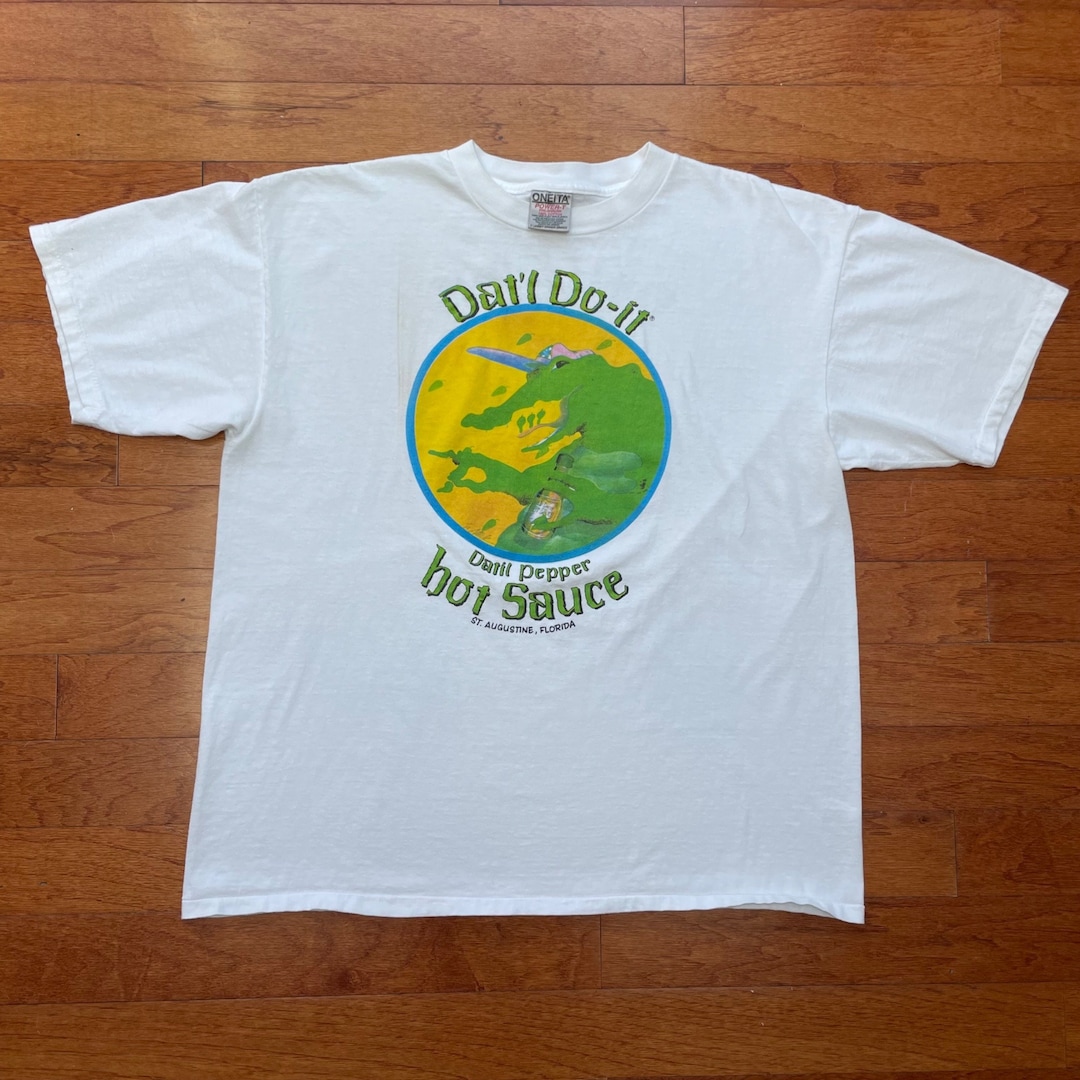 Vintage Datl Do-it Datil Pepper Hot Sauce Shirt - Etsy