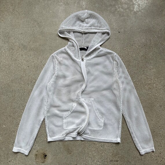 Vintage y2k fishnet zip - Gem