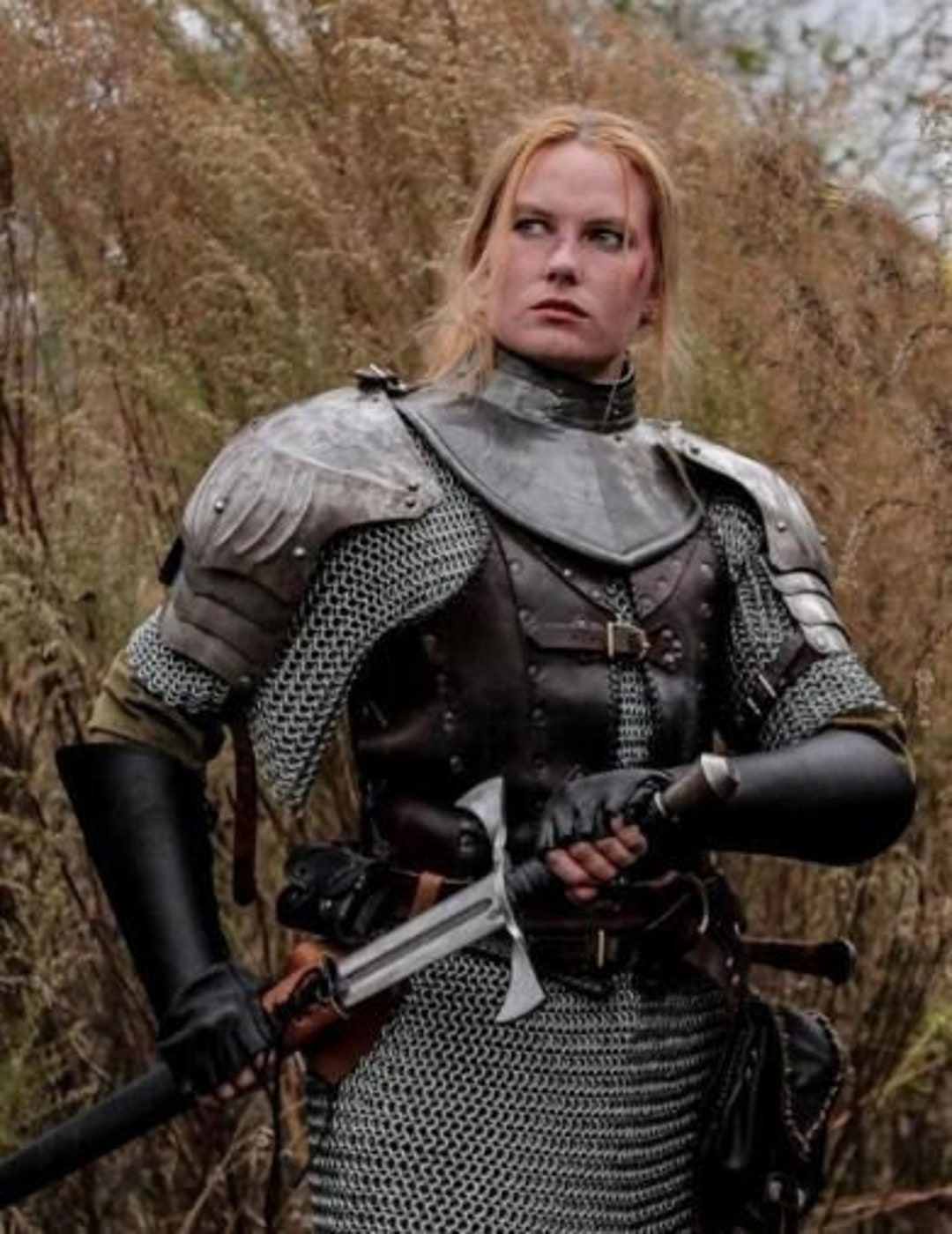 Brave Lady Armor Suit Female Larp Armor Costume Medieval - Etsy UK