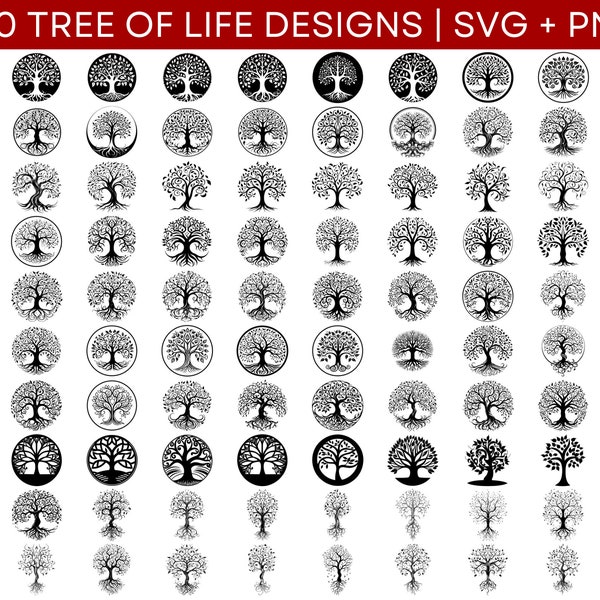 Tree of Life Svg - Etsy