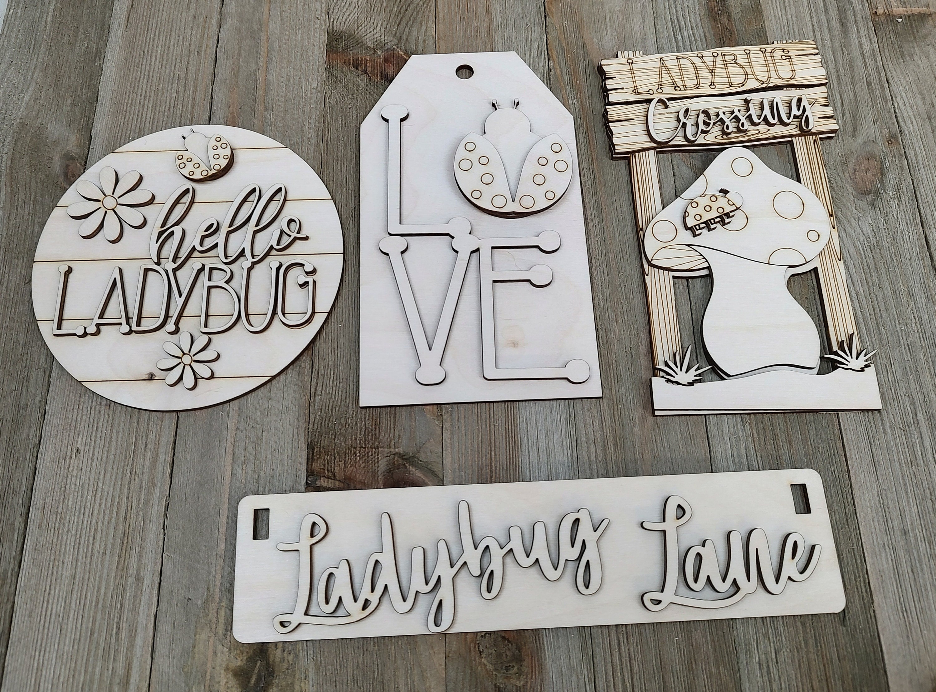 Interchangeable Ladybug Wagon Kit - Etsy