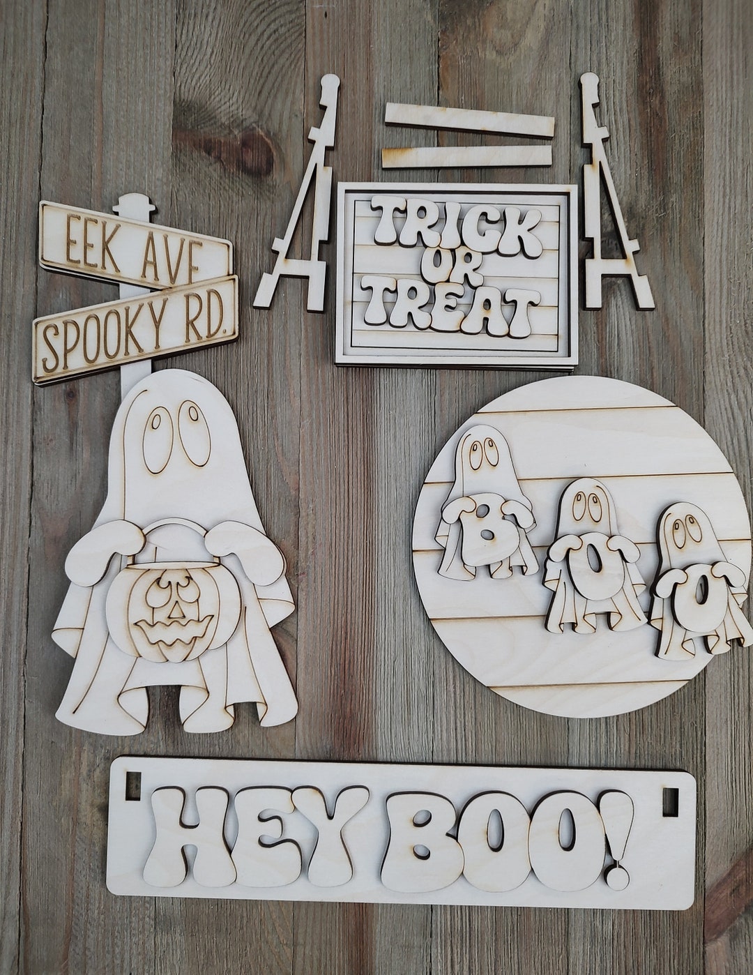 Interchangeable Hey Boo Wagon Kit - Etsy