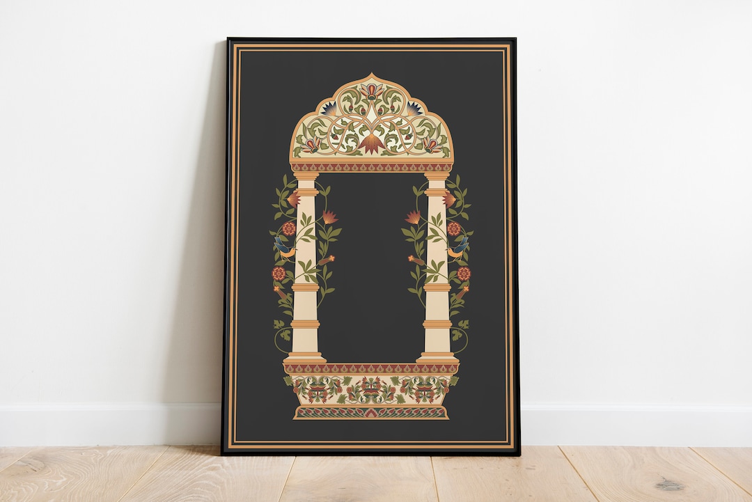 THE ARCHWAY | Indian Folk Art, Floral Prints, Living Room Decor ...