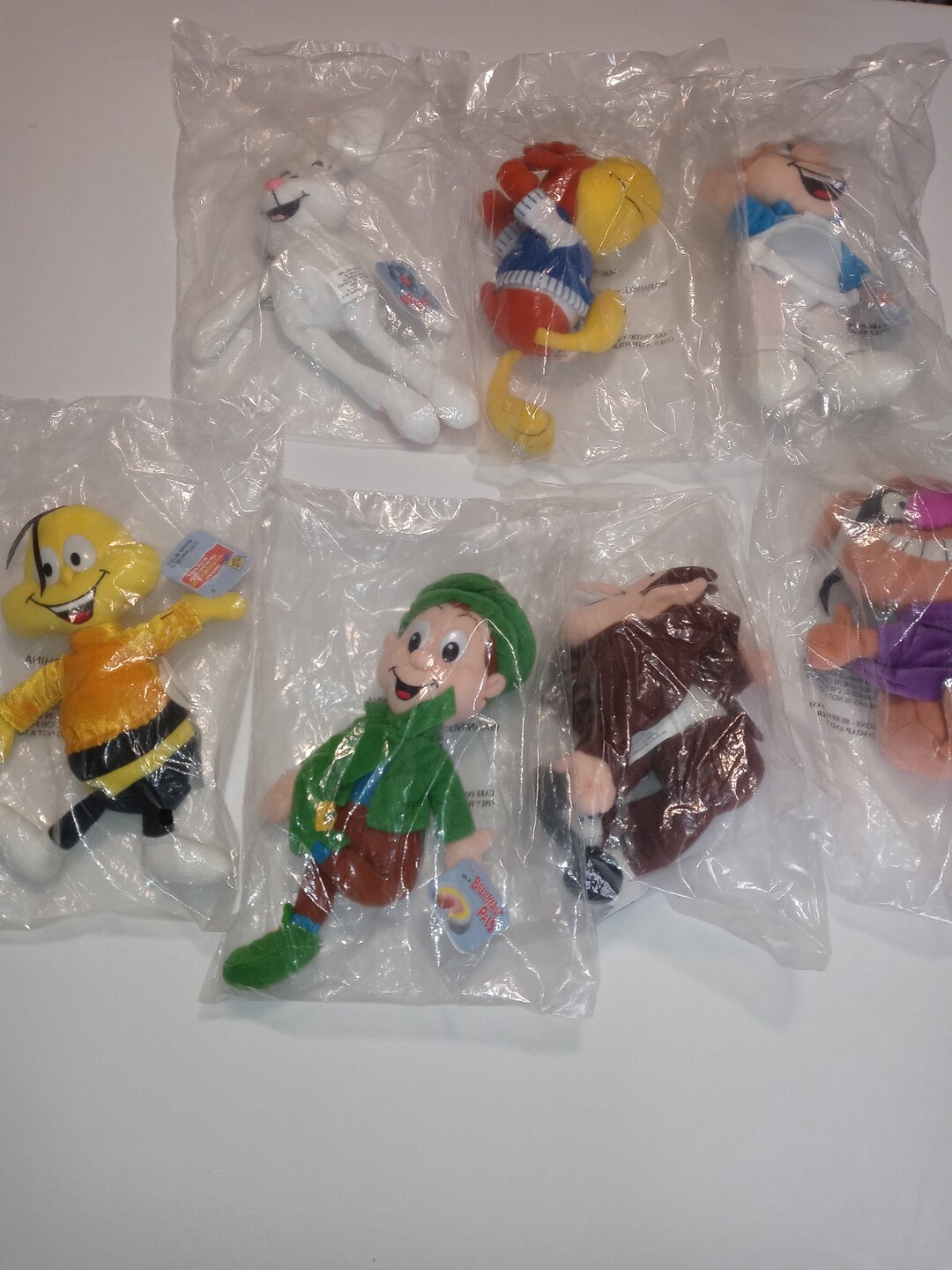 Complete Set of 1990s General Mills Vintage Plush Dolls Still in ...