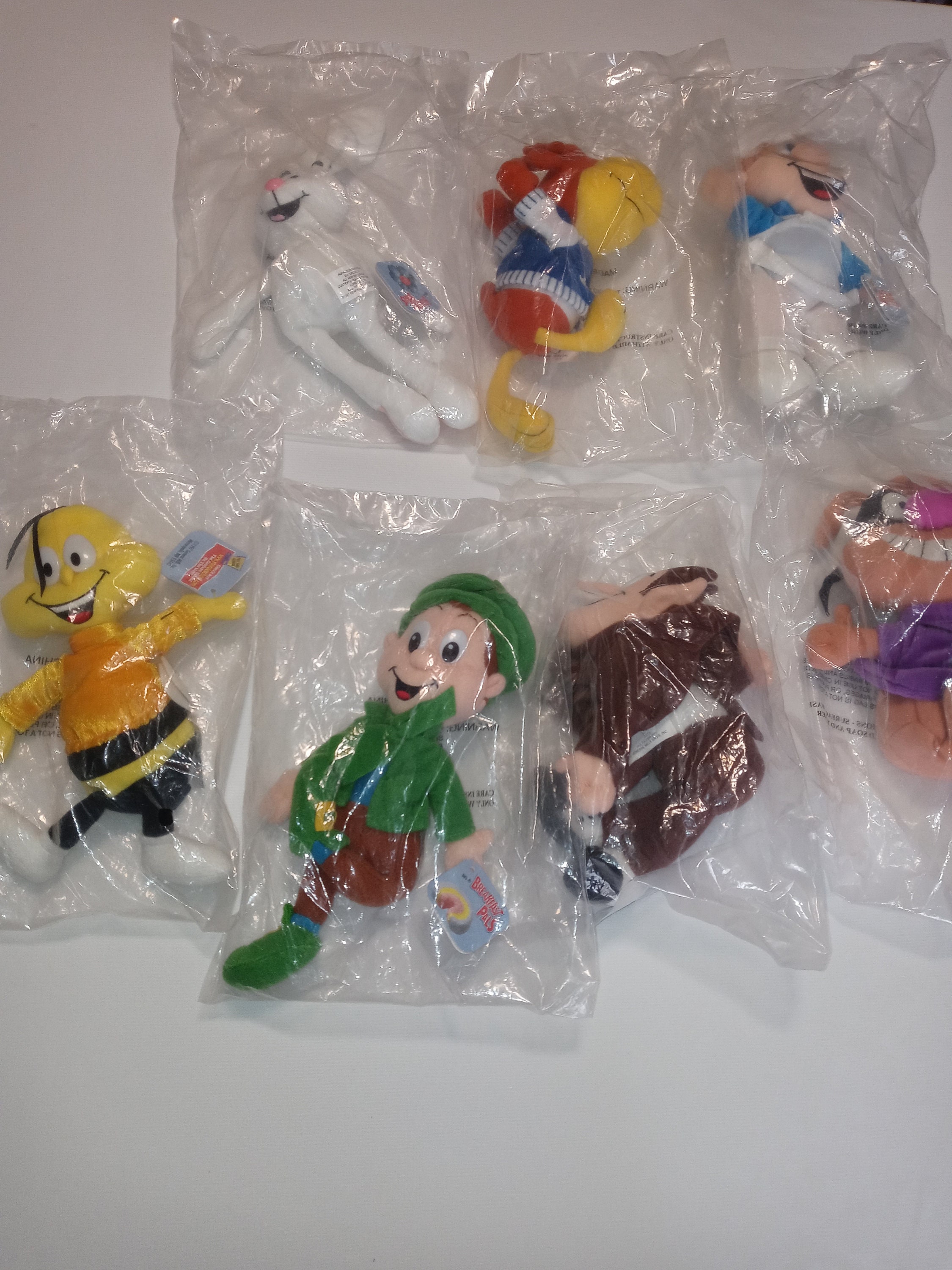 Complete Set of 1990s General Mills Vintage Plush Dolls Still in ...