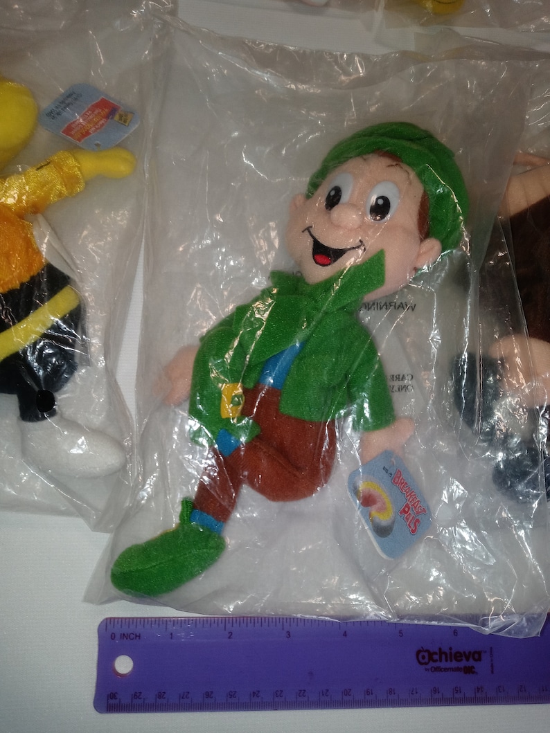 Complete Set of 1990s General Mills Vintage Plush Dolls Still in ...