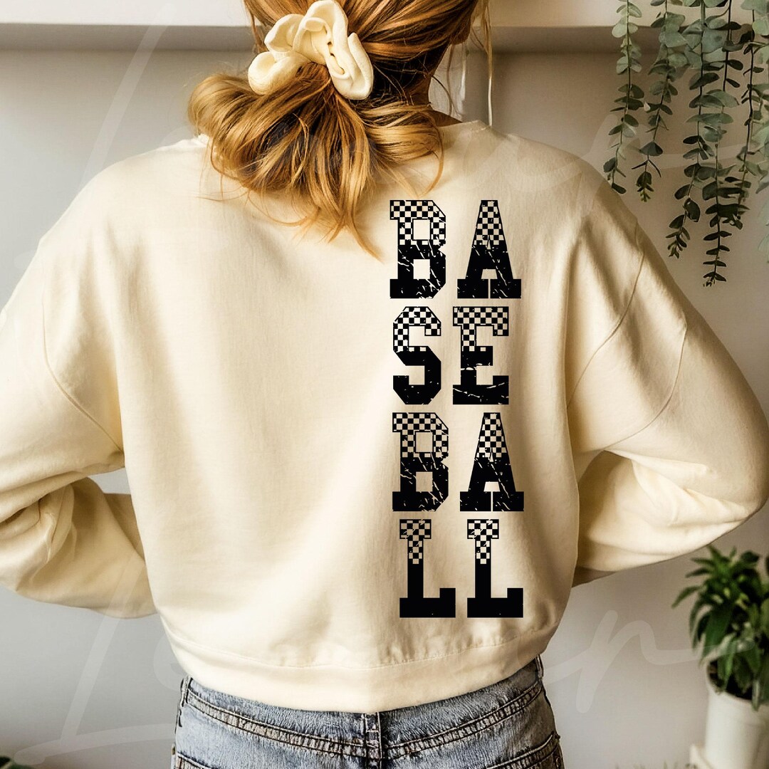 Checkered Baseball Svg Png, Baseball Mom, Baseball Svg, Baseball Lover ...