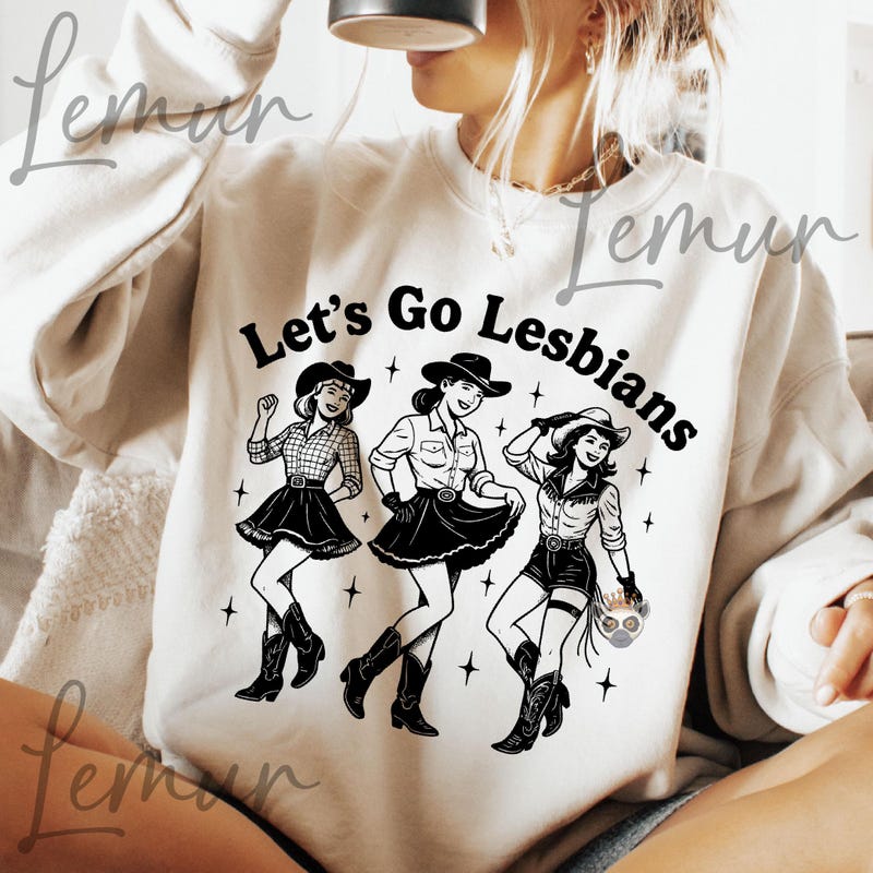 Lesbian Cowgirls Art - Etsy