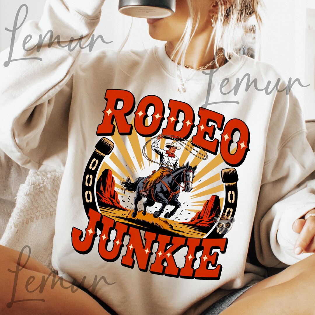 Rodeo Junkie PNG, Country Png, Cowgirl Png, Wild West Rodeo Png ...