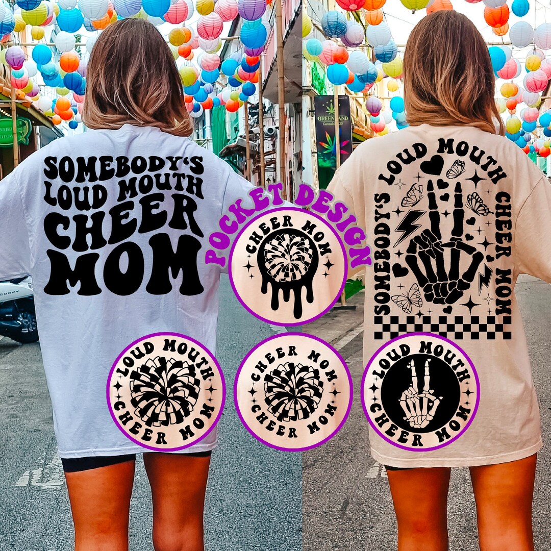 Somebody's Loud Mouth Cheer Mom Svg Png, Dance Mother Svg, Dance Squad ...