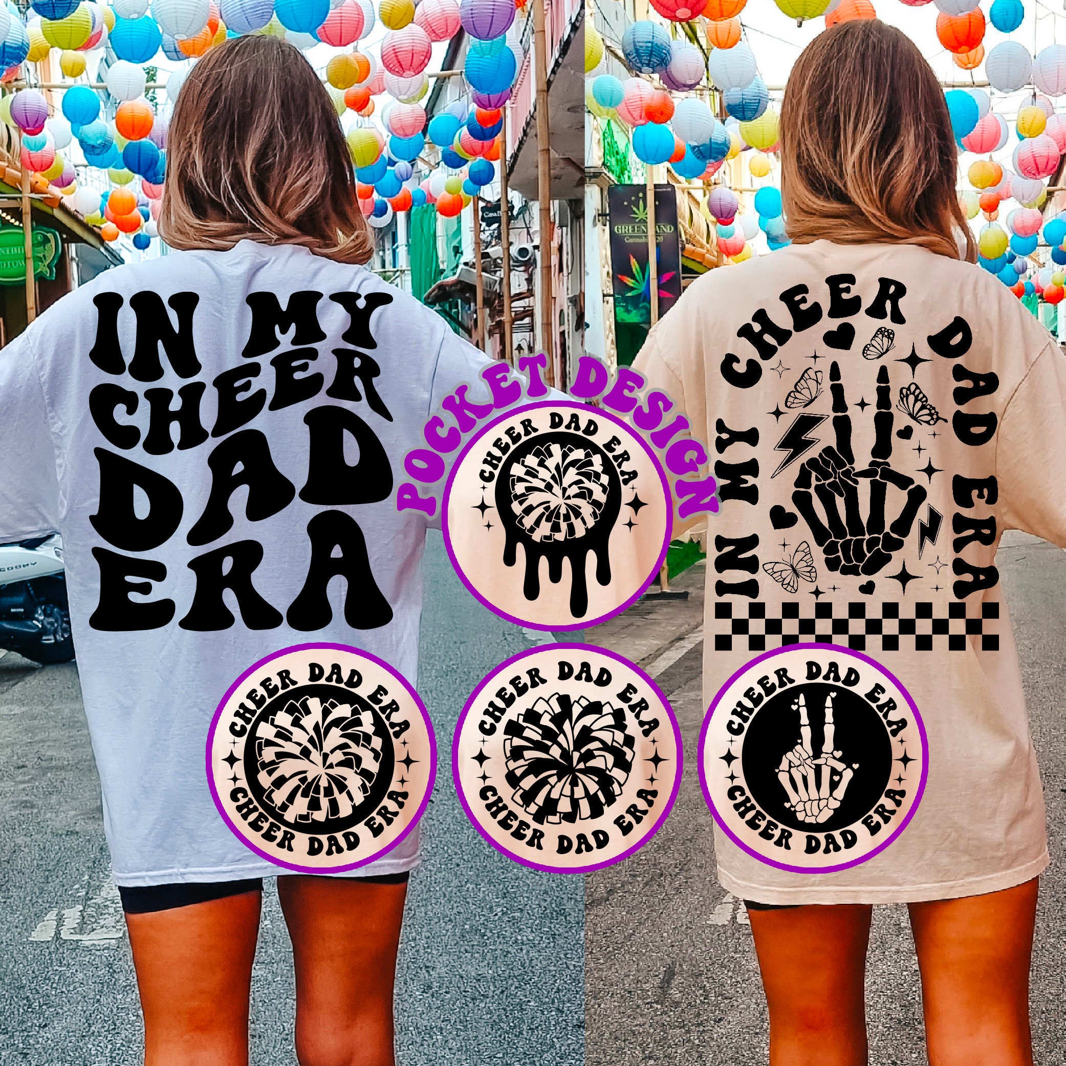 In My Cheer Dad Era Svg, Cheer Dad Svg, Dad Life Svg, Cheerleader Dad ...