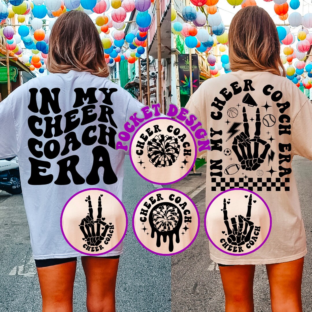 In My Cheer Coach Era Svg, Cheer Mom Svg, Coach Era, Cheerleader Mom ...