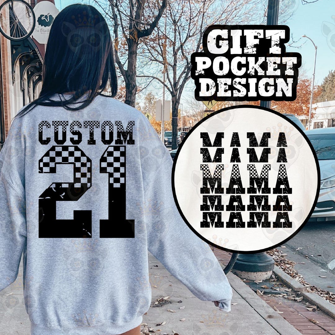 Race Mom Svg With Kids Name & Number Svg Png, Motocross Svg, Trendy ...