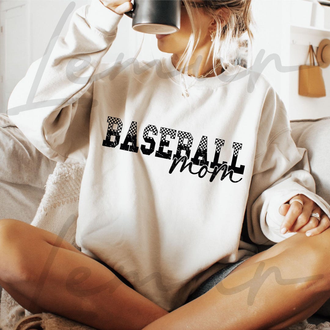 Retro Checkered Baseball Mom Svg Png, Baseball Mom, Baseball Svg ...