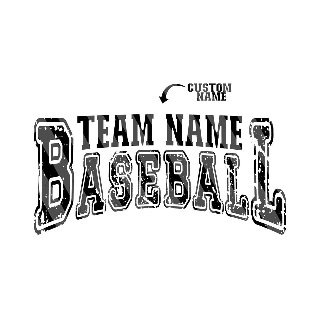 Custom Baseball Png Svg, Custom Baseball Name Svg, Custom Baseball ...
