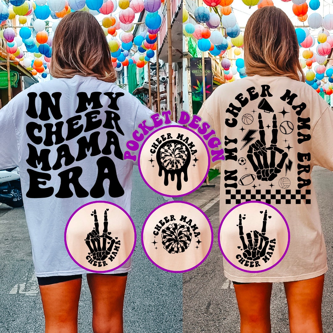 In My Cheer Mama Era Svg, Cheer Coach Svg, Mama Era, Cheerleader Mom ...