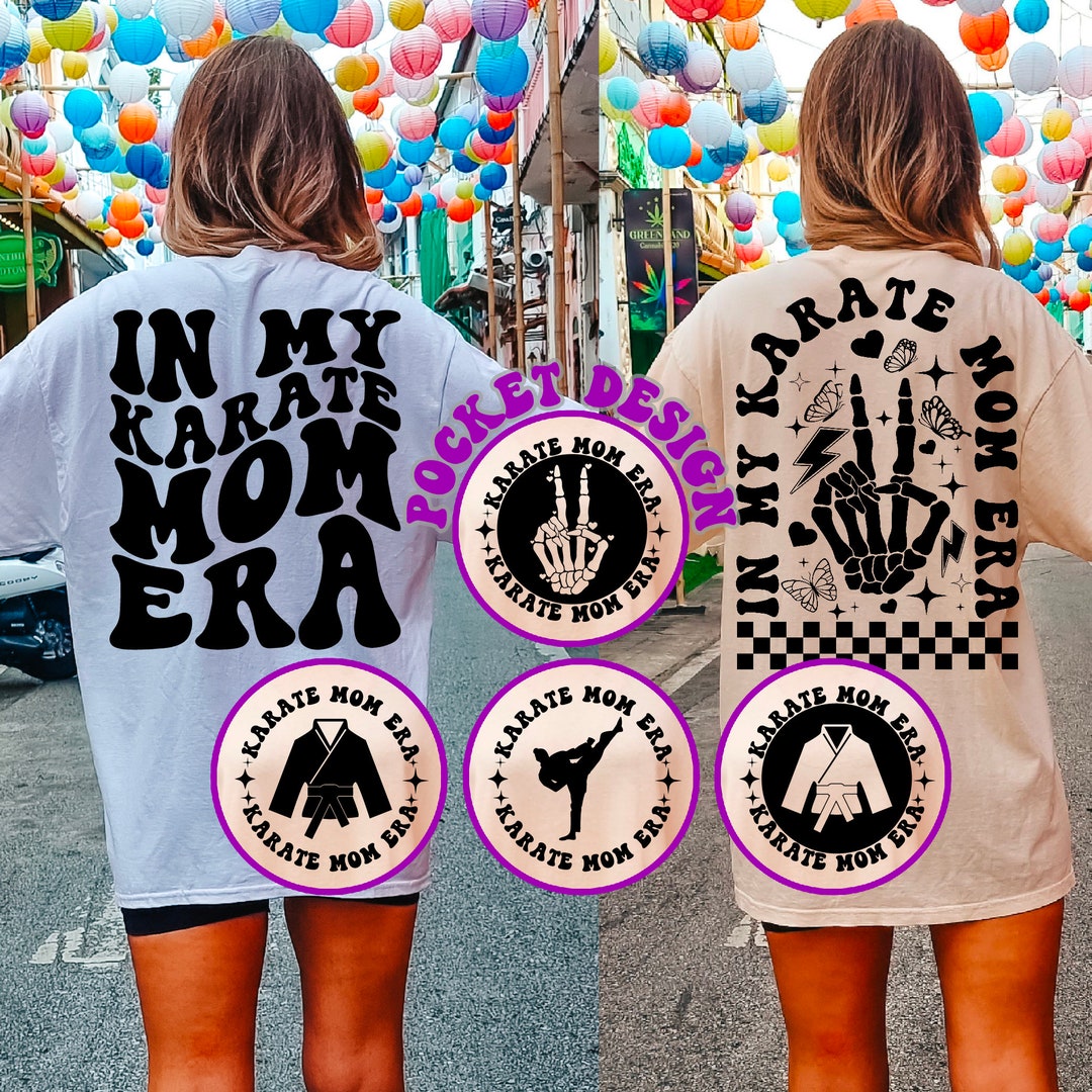 In My Karate Mom Era Svg, Karate Mom, Karate Girl, Karate Mama, Sports ...