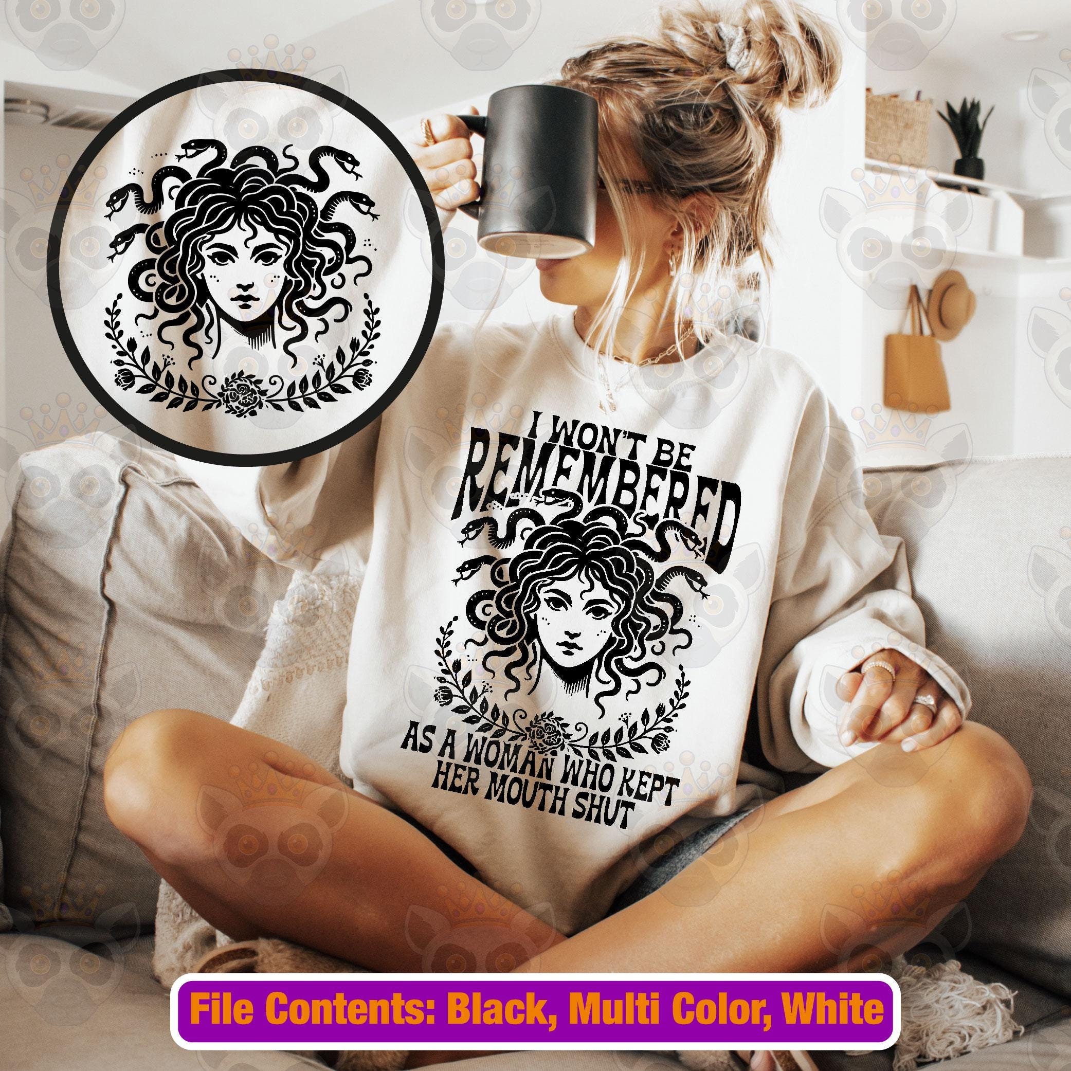 I Won't Be Remembered as A Woman Who Kept Her Mouth Shut Svg Png, Anti ...