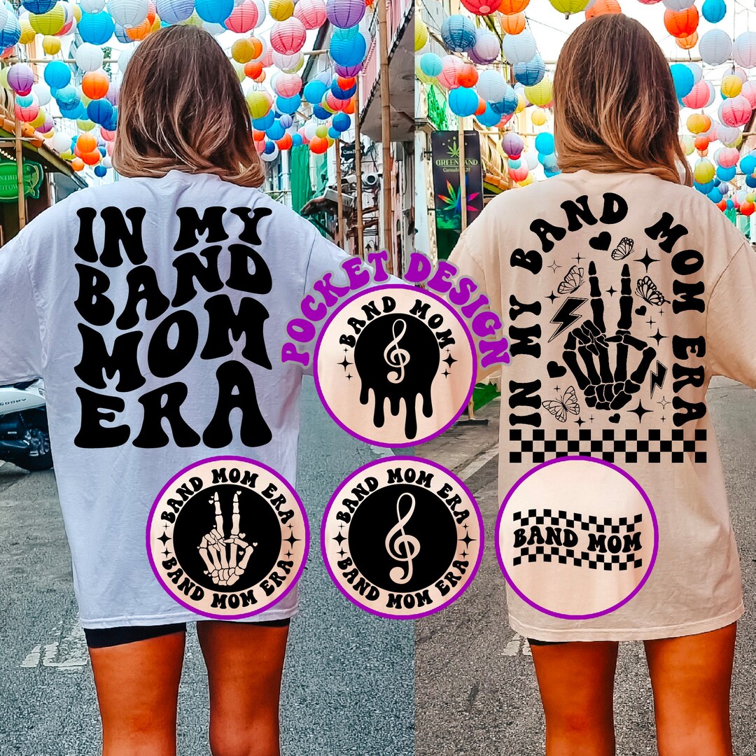 In My Band Mom Era Svg, Treble Clef Svg, Band Mom Svg, Band Mama Svg ...