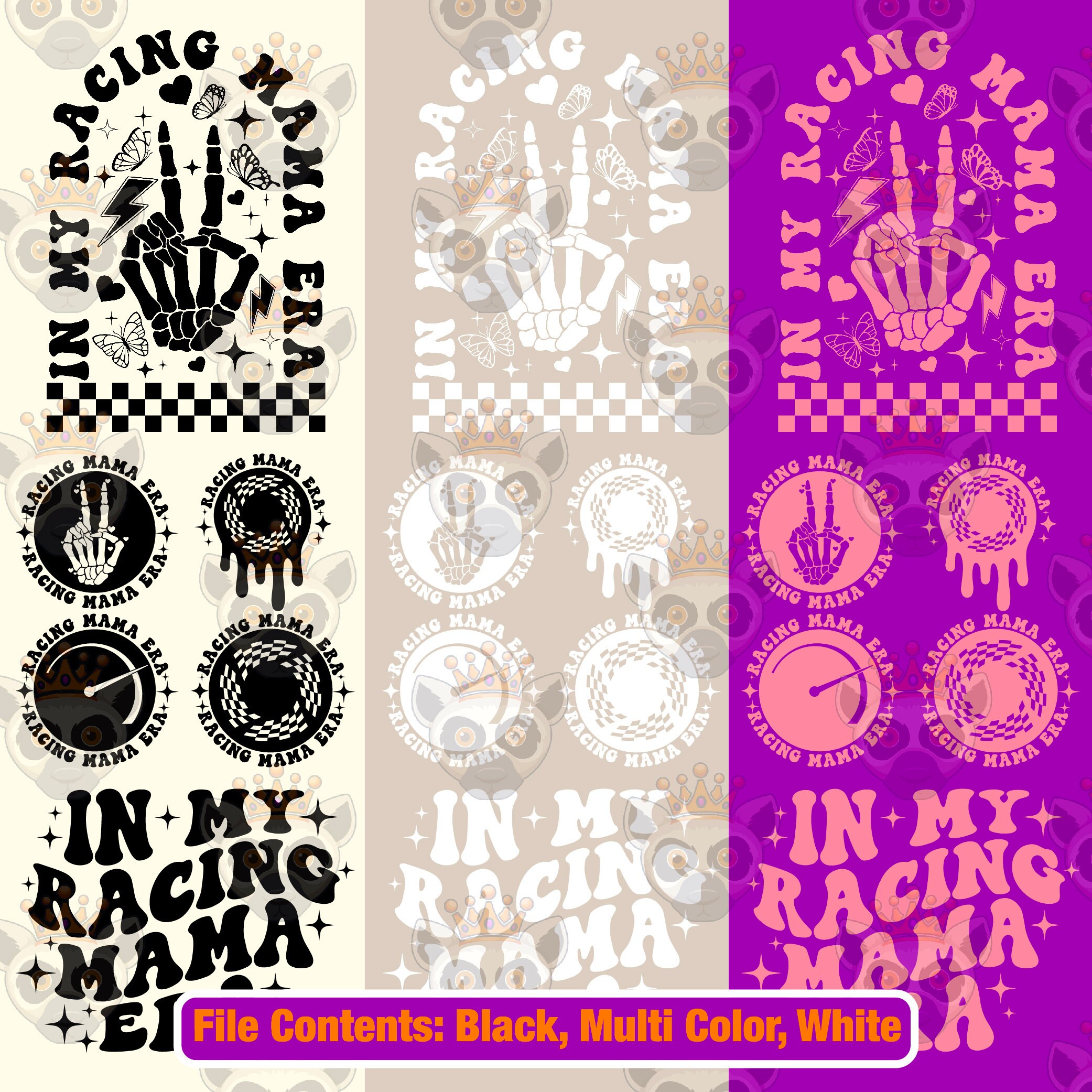 In My Racing Mama Era Svg Race Mama Racing Mom Race Svg - Etsy