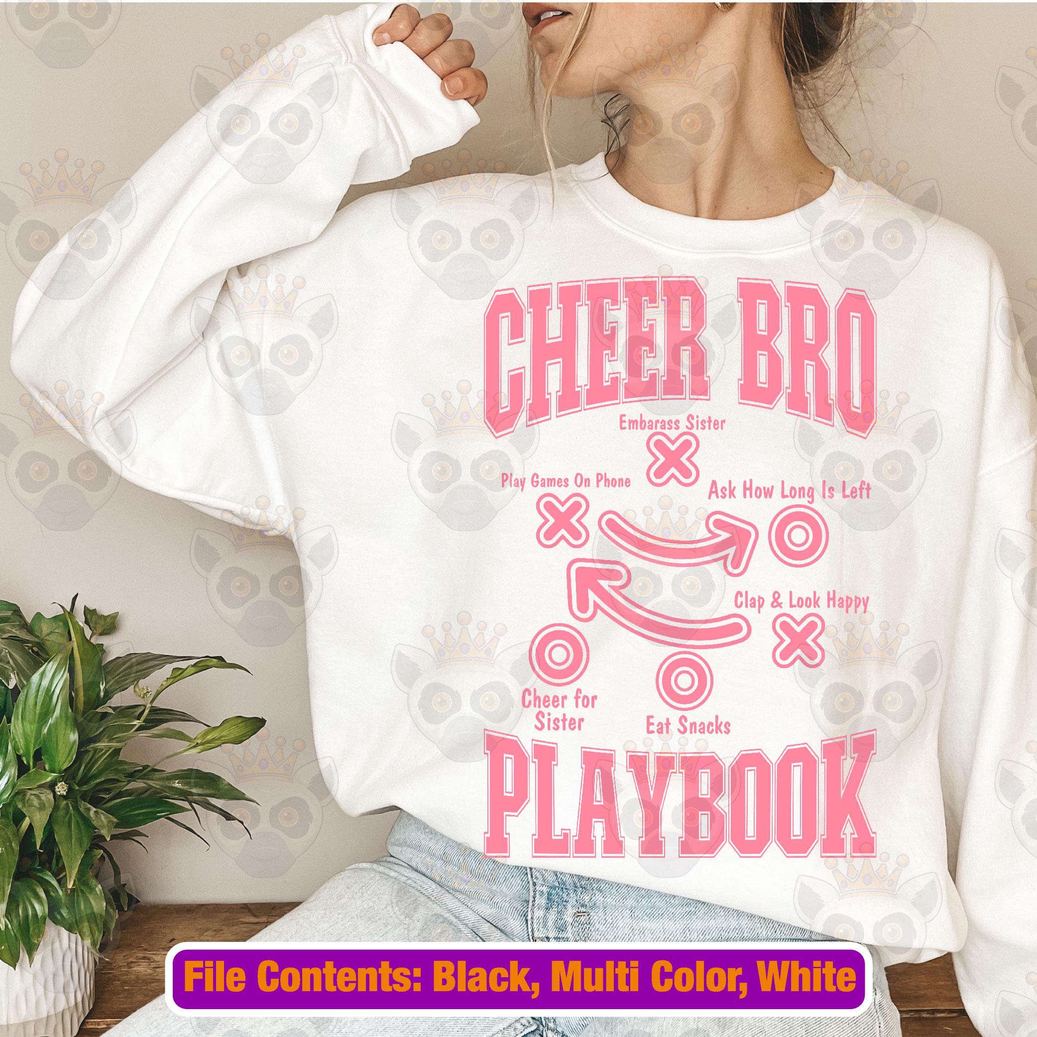 Funny Cheer Bro Png Svg, Cheer Brother Svg, Brother Svg, Cheerleader ...