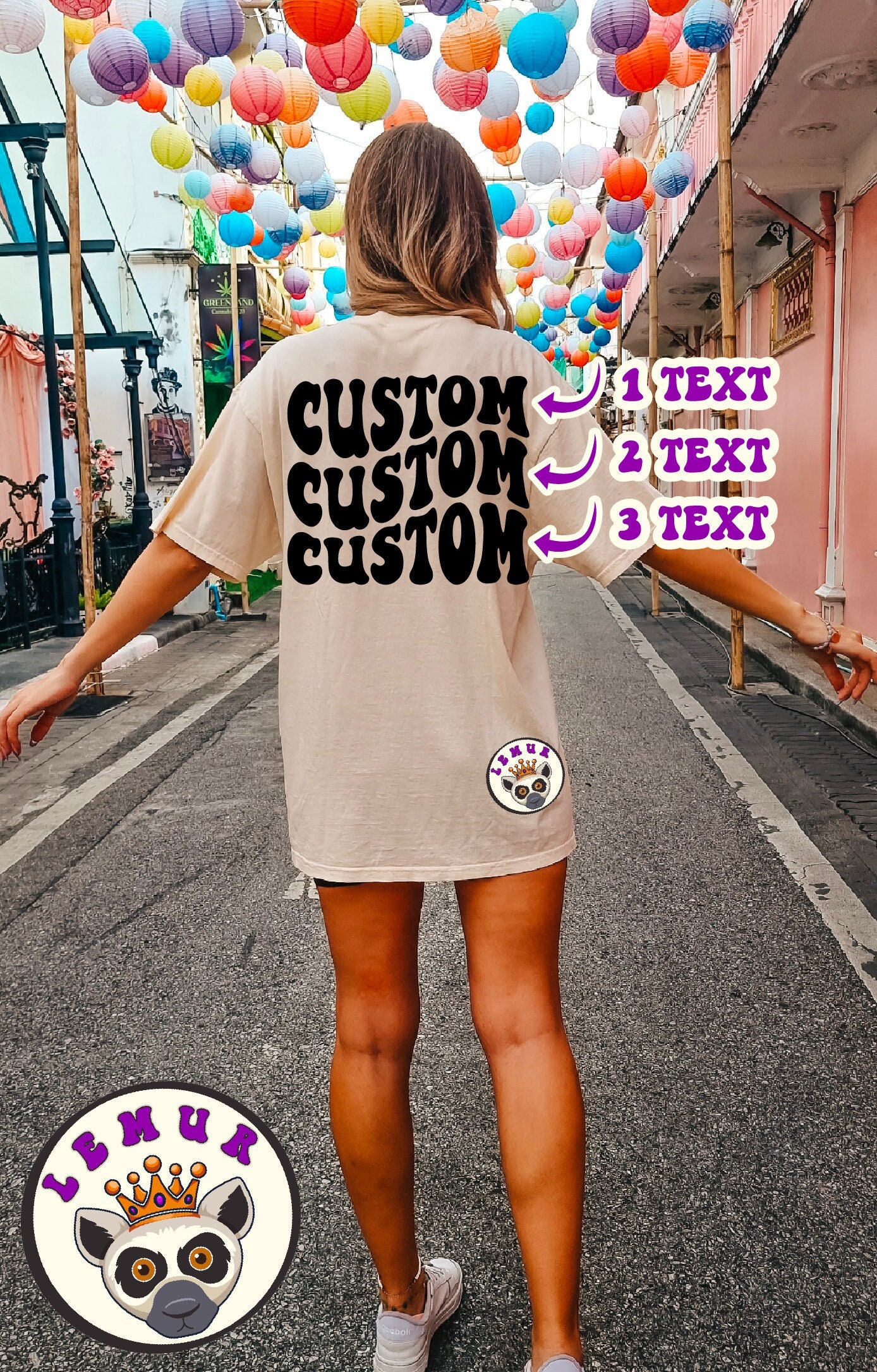 Custom Wavy Stacked Svg Png, Personalization Svg, Custom Order Svg ...