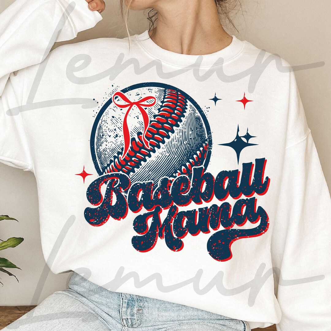 Retro Baseball Mama PNG, Baseball Png, Baseball Mom Png, Baseball ...