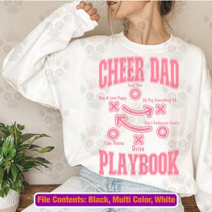 Funny Cheer Dad Png Svg, Cheer Dad Svg, Dad Life Svg, Cheerleader Dad ...